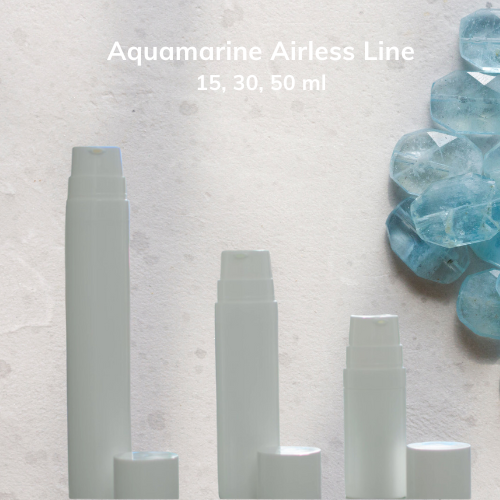 Airless Aquamarine 50 ml, mono HDPE | Wszystkie produkty EKO ...